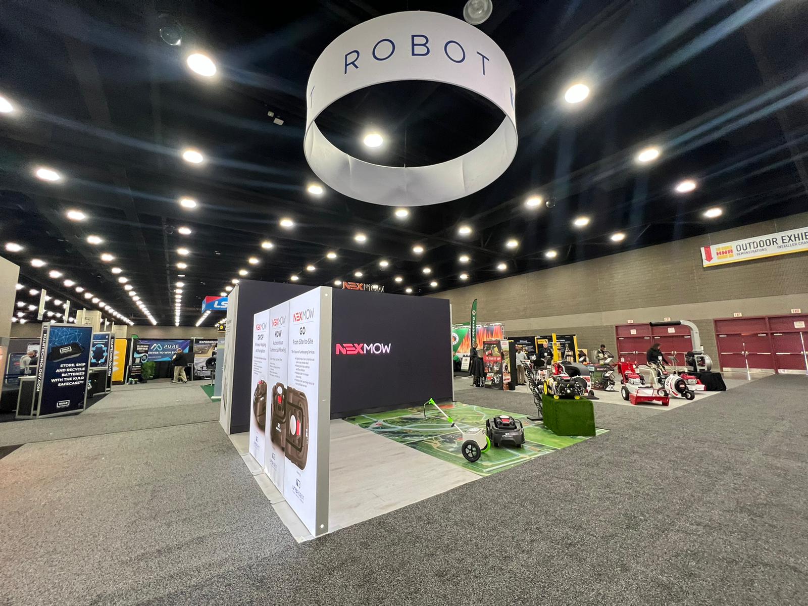 URS Robot 20x20 Booth at Hardscape Equip Exposition 2022 • Monk Vibe