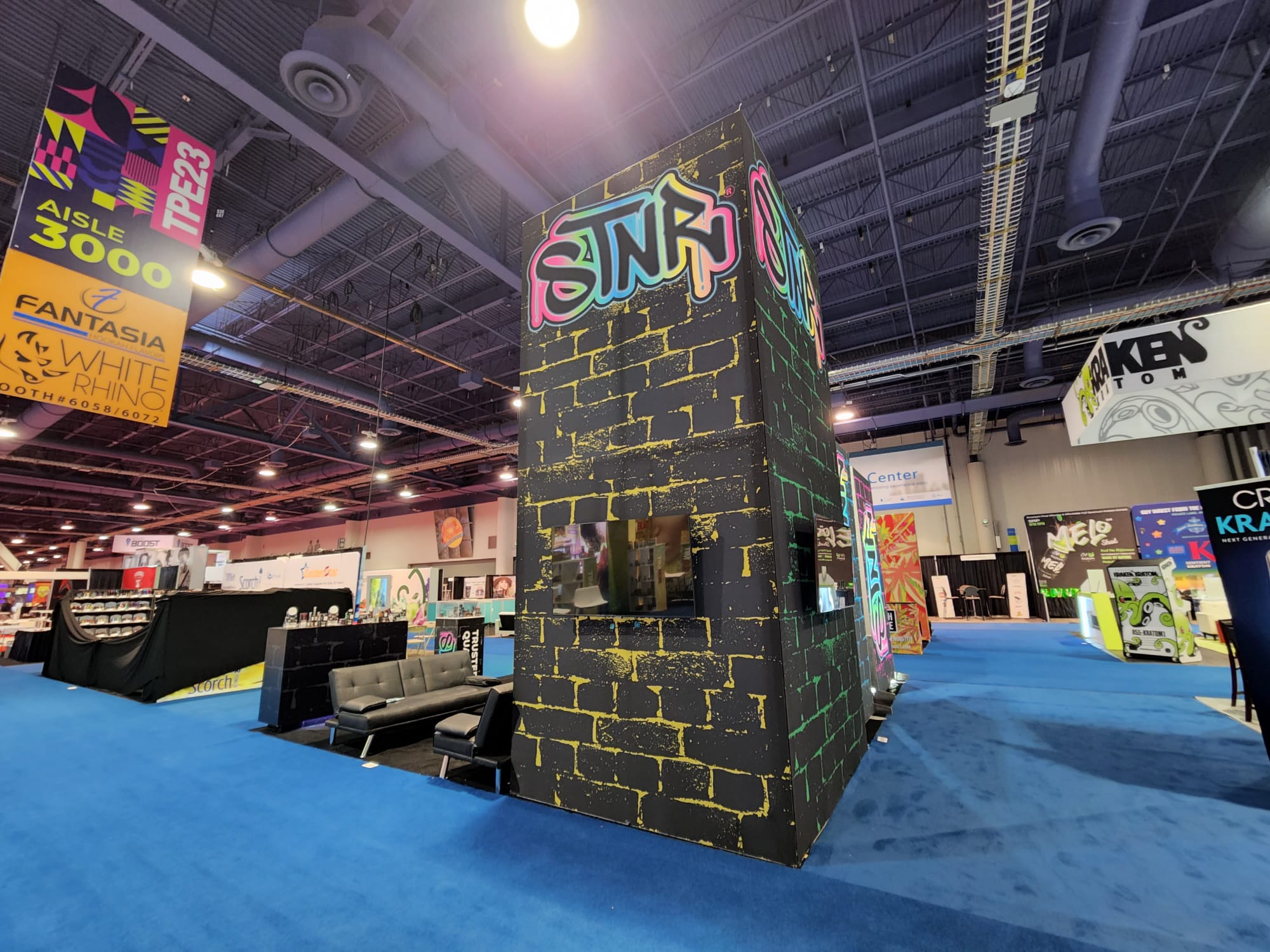 STNR Creations 20x30 Booth at TPE Vegas February 2023 • Monk Vibe