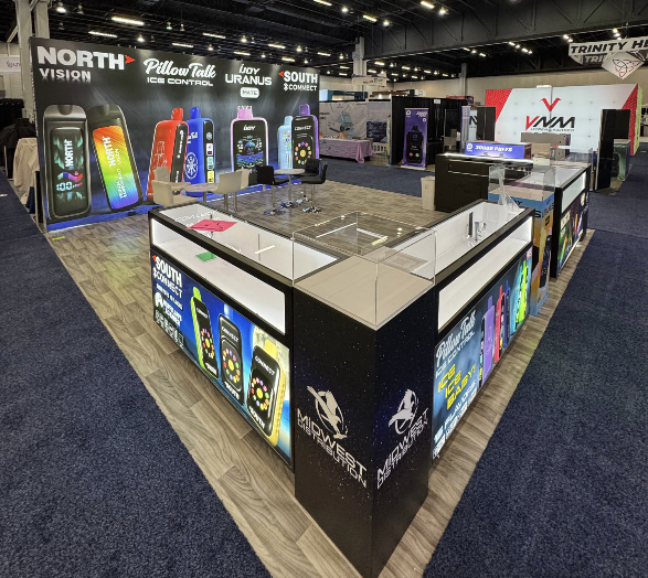 Midwest Distribution 20x20 Booth at Alternative Products Expo Atlanta ...